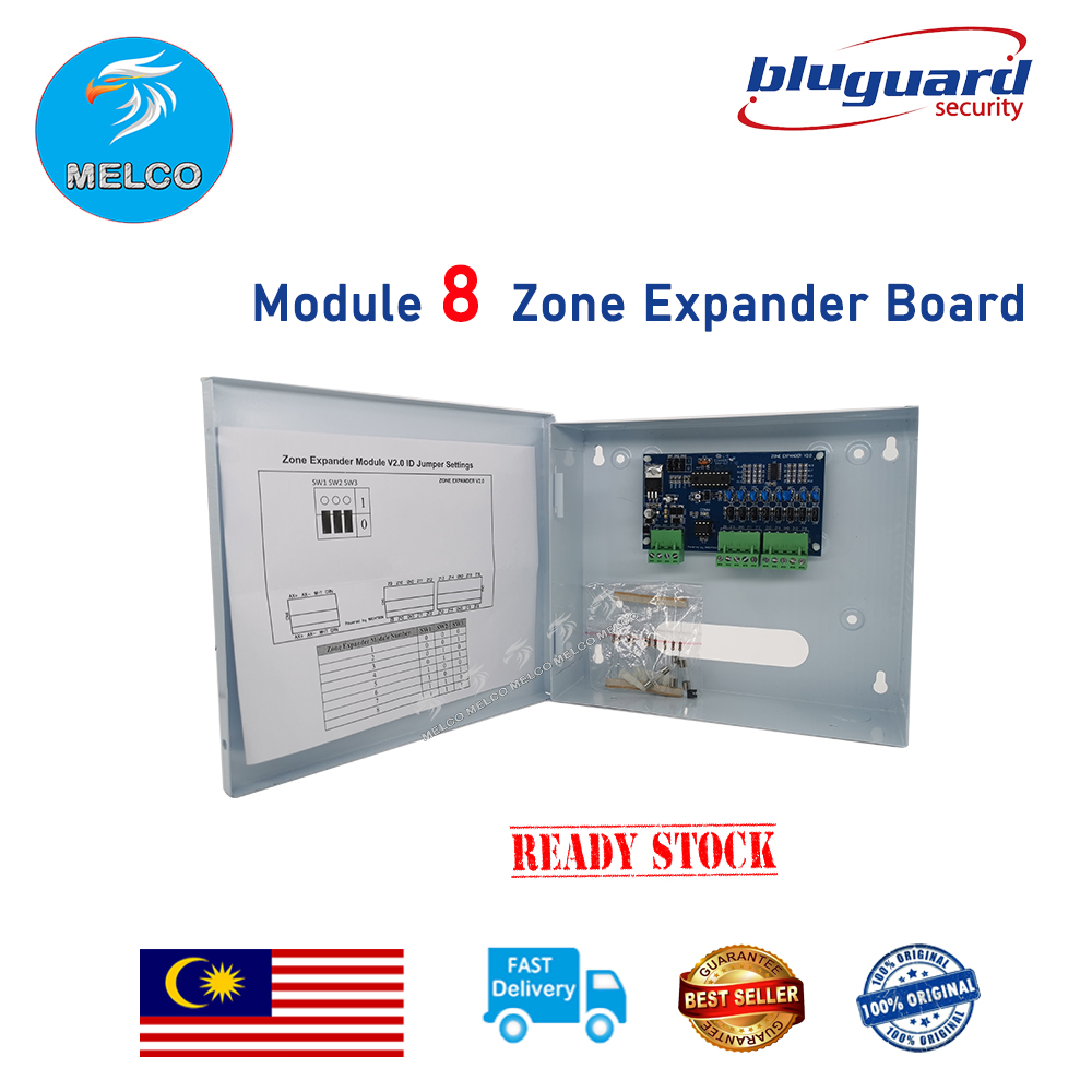 Bluguard Zone Expander Module 8 Zone Expander Board with Metal ...