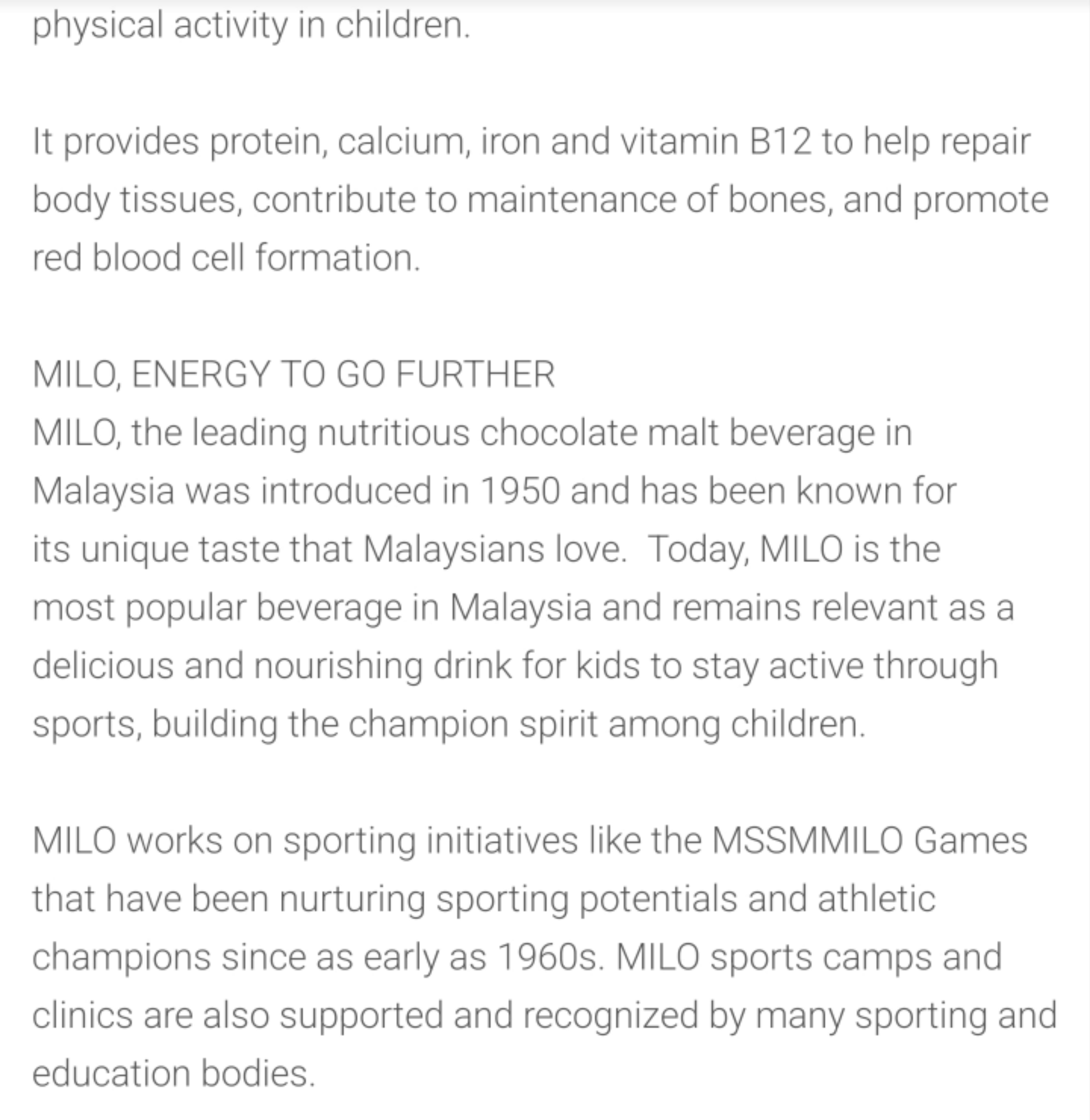 Nesle MILO Activ-Go Malt Chocolate 480g (400g + 80g)Exp 12/24 | Shopee Malaysia