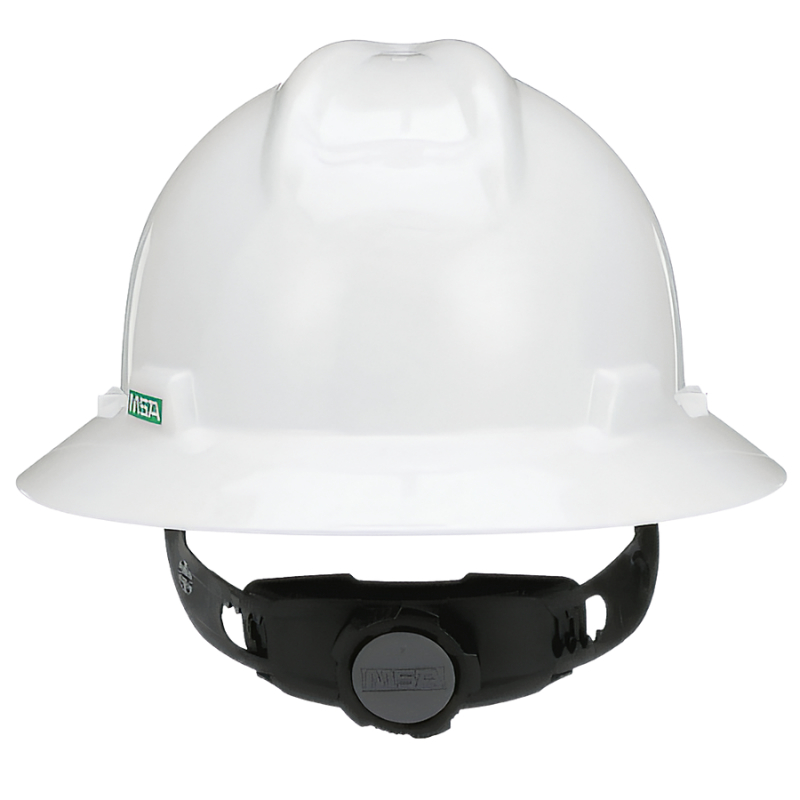 MSA Full Brim Helmet Full Brim Hard Hat MSA V-Gard Head Protection ...