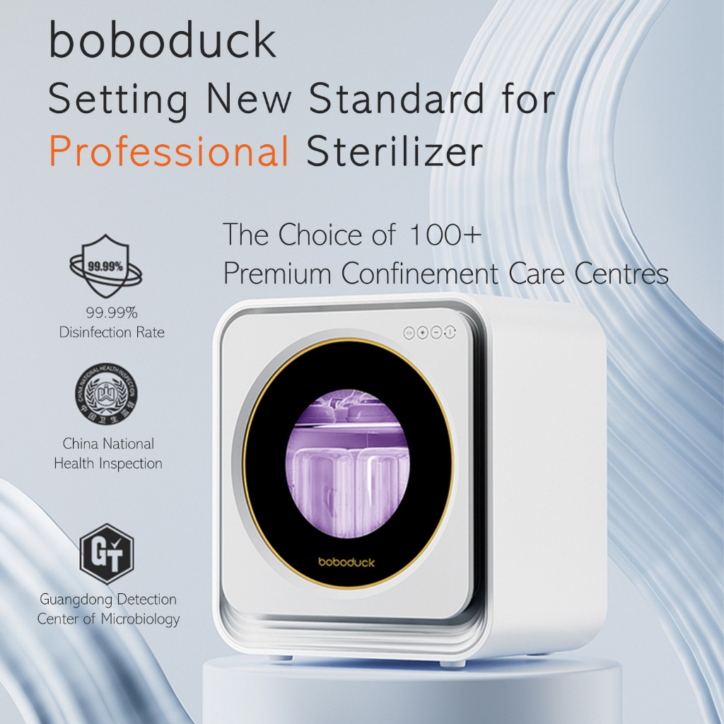 Boboduck Rotary UVC LED Sterilizer I Steriliser & Dryer (17 Liters ...