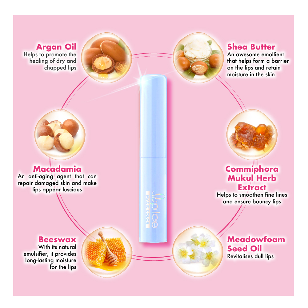 LipIce Fragrance Free Magic Color - Rose Pink Strawberry | Shopee Malaysia