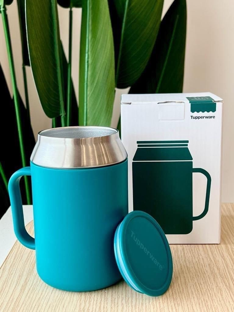 Tupperware Insulated Mug 400ml/ Coffee Mug/ Office Mug/ Flask thermal ...