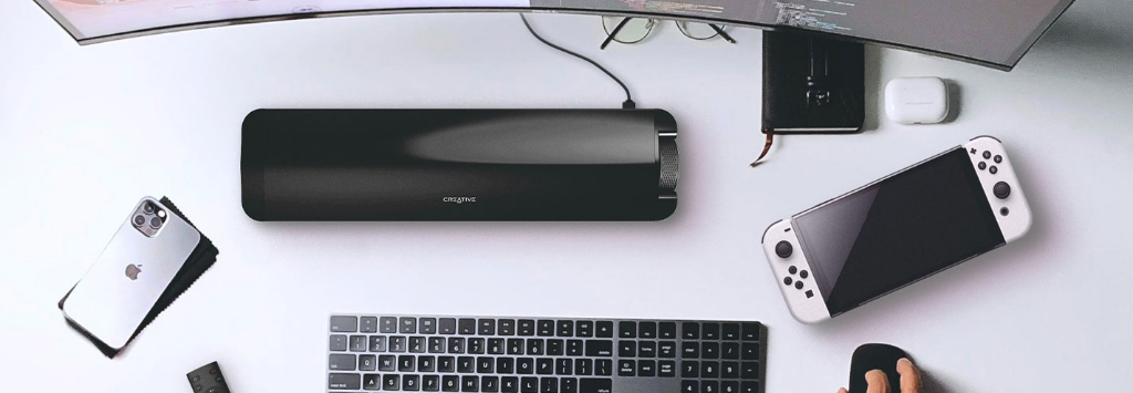 Creative Stage SE Under-Monitor Soundbar with Bluetooth | Shopee Malaysia