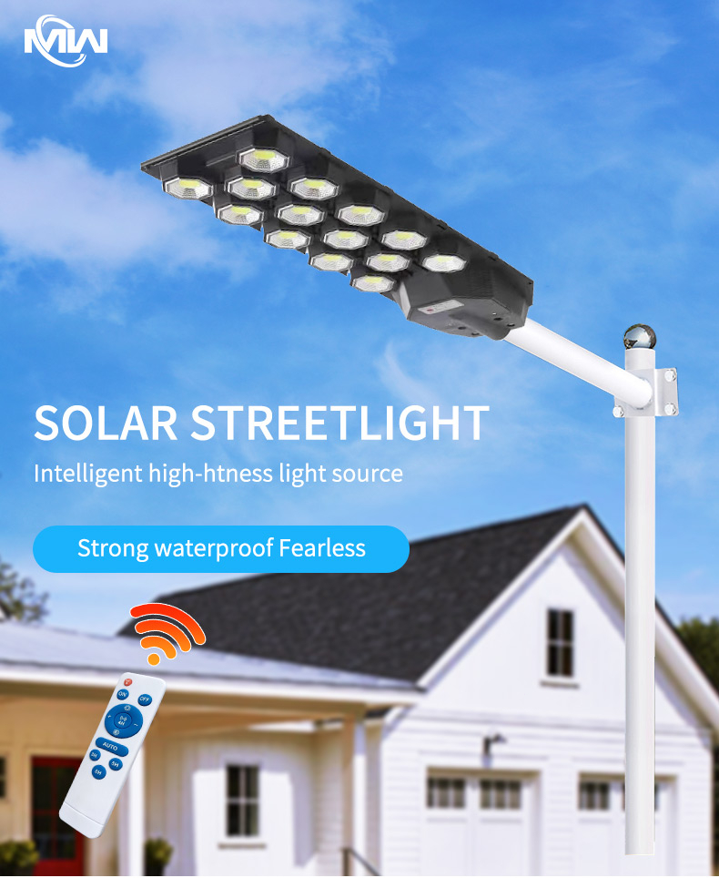 Lampu Solar COB 2000W Light Outdoor Lighting solar street light lampu ...