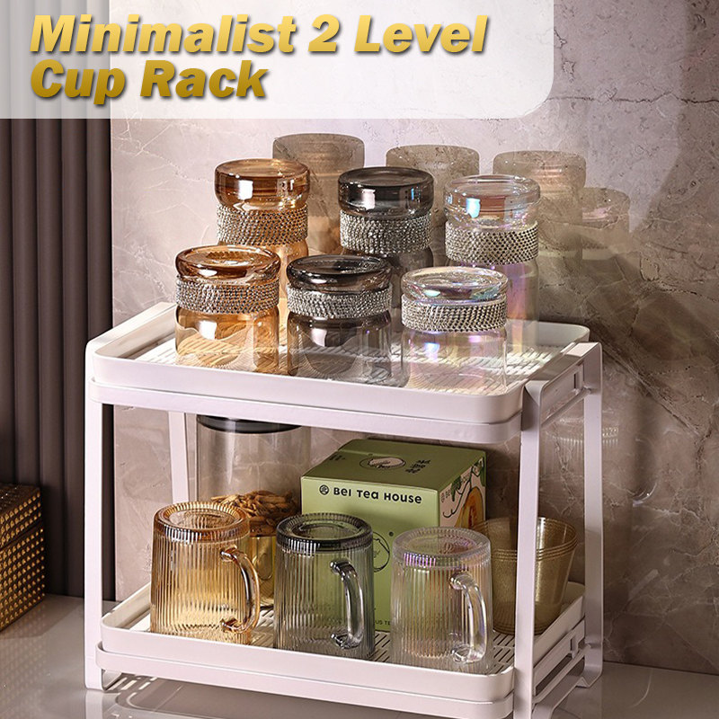 Nordic Minimalist Premium Metal Cup Rack Draining Rack For Kitchen ...