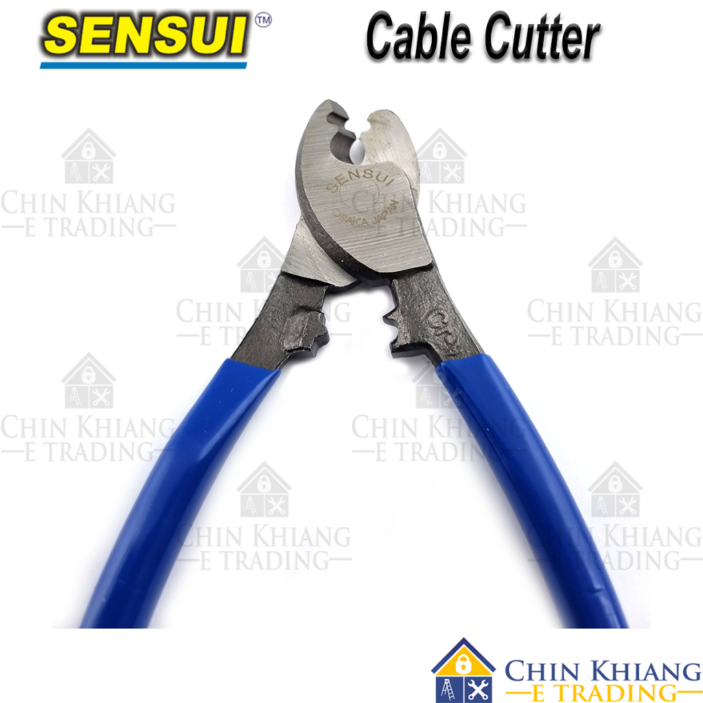 Sensui Heavy Duty Cable Cutter Wire Cutter Pliers High Carbon Steel ...
