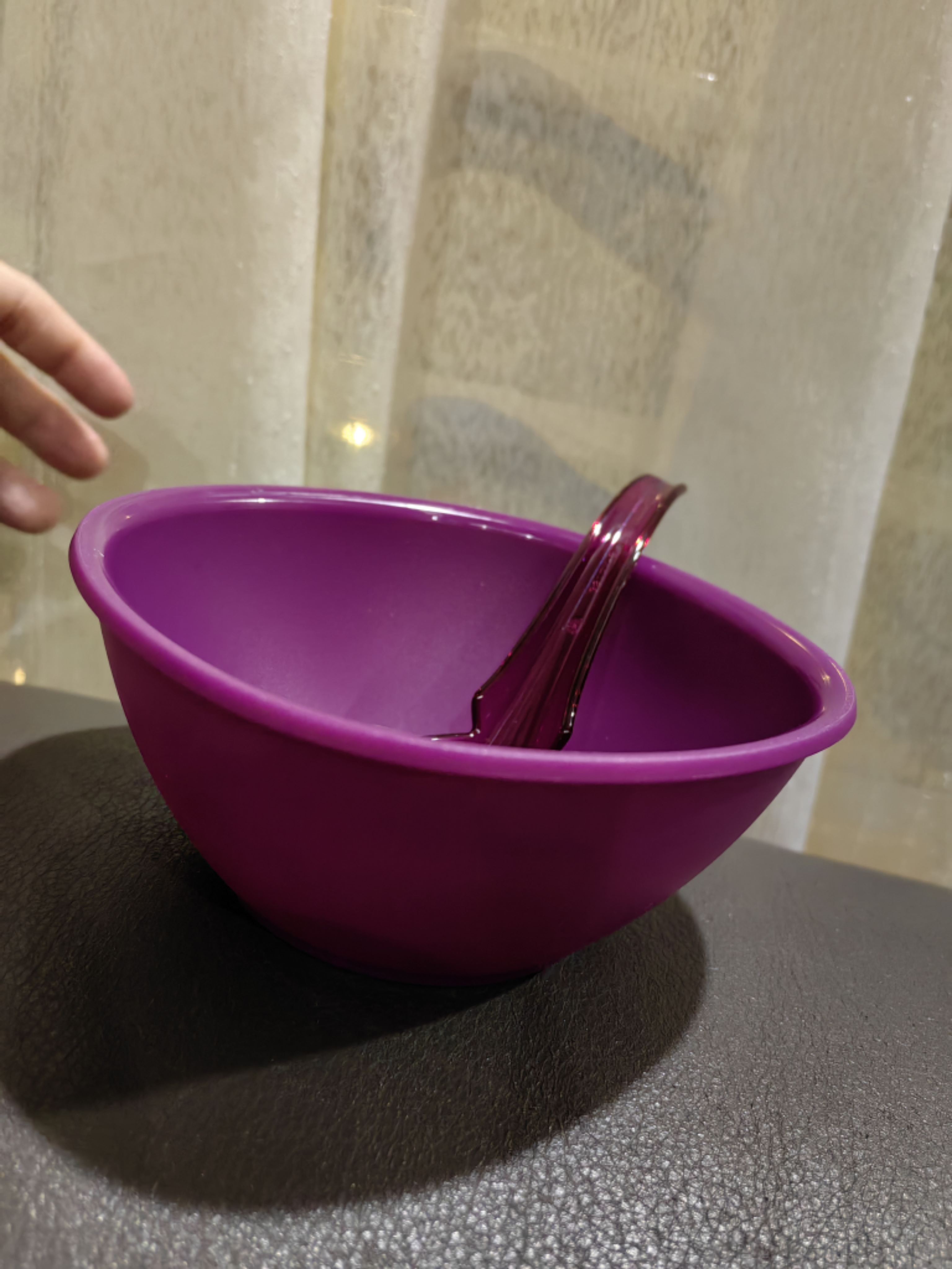 Tupperware crystalline red spoon suitable for Blossom bowl uses with ...