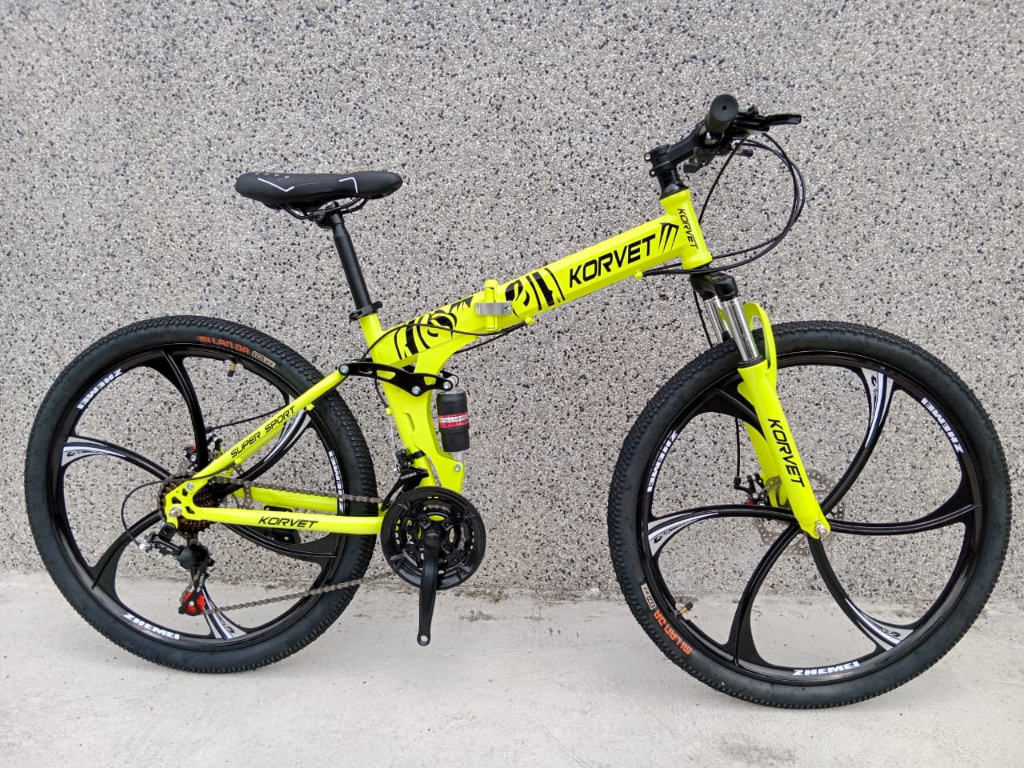 Basikal Lipat Dewasa 26 Inch 21 Speed Folding Bike Foldable Bicycle ...
