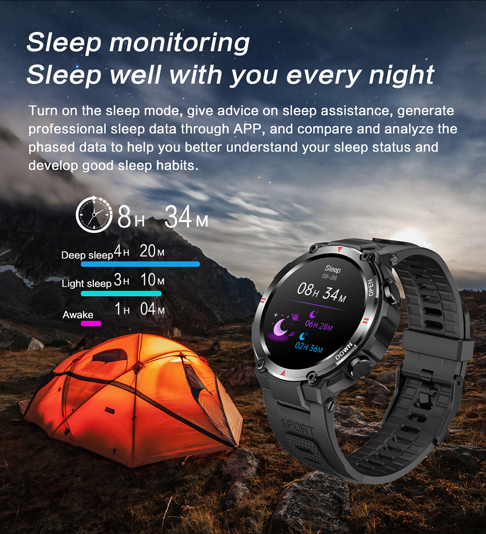Aolon Tetra R2 Smart Watch Men Bluetooth Call Multifunction 100+ Sport ...
