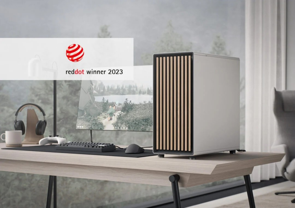 FRACTAL DESIGN North ATX Casing - 2x Aspect 140mm PWM Fan Preinstalled ...