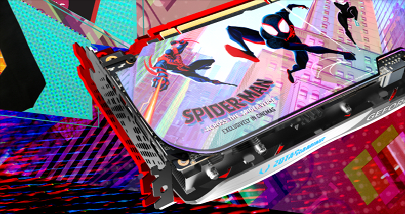 ZOTAC GAMING Spiderman Across the Spider-Verse Edition NVIDIA GEFORCE ...
