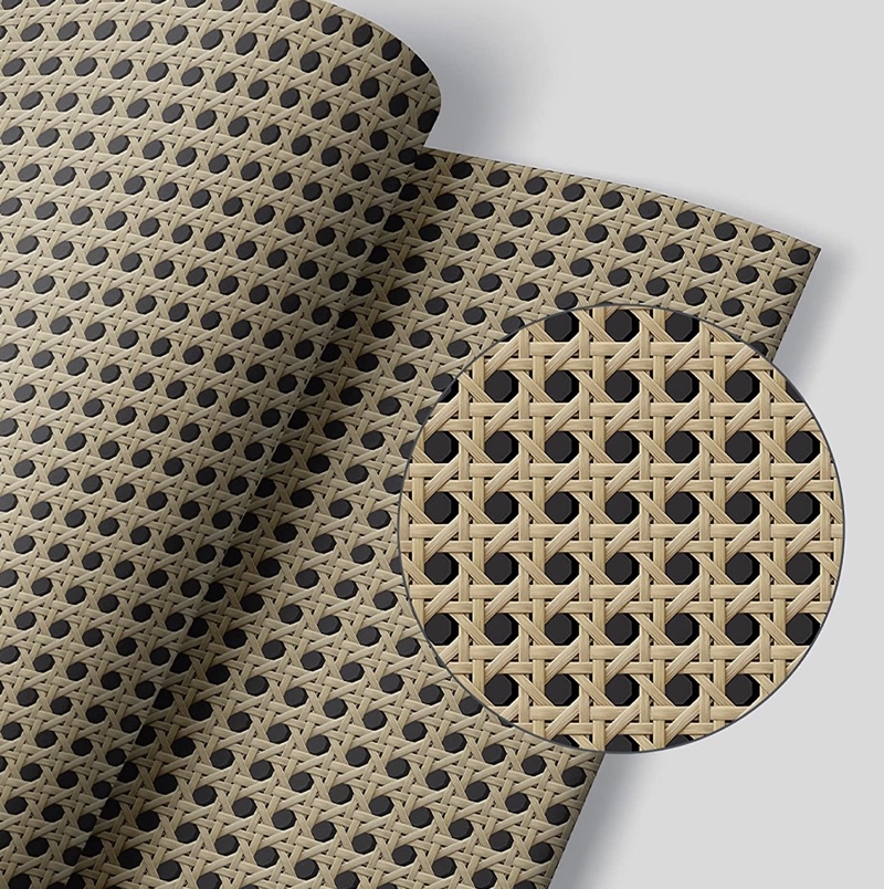 DIY Rattan Wallpaper Cane Rotan Home Decor Paper Peel and Stick ...