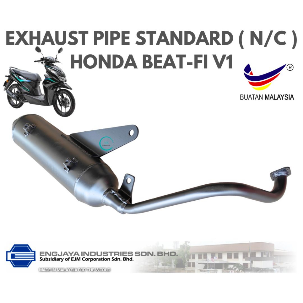 EJM EXHAUST PIPE STANDARD K44 EKZOS PIPE STANDARD MUFFLER PIPE STANDARD ...