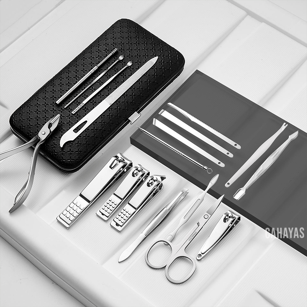 [M'sia Stock] High Quality Cutter Nail Clipper Stainless Steel Manicure ...