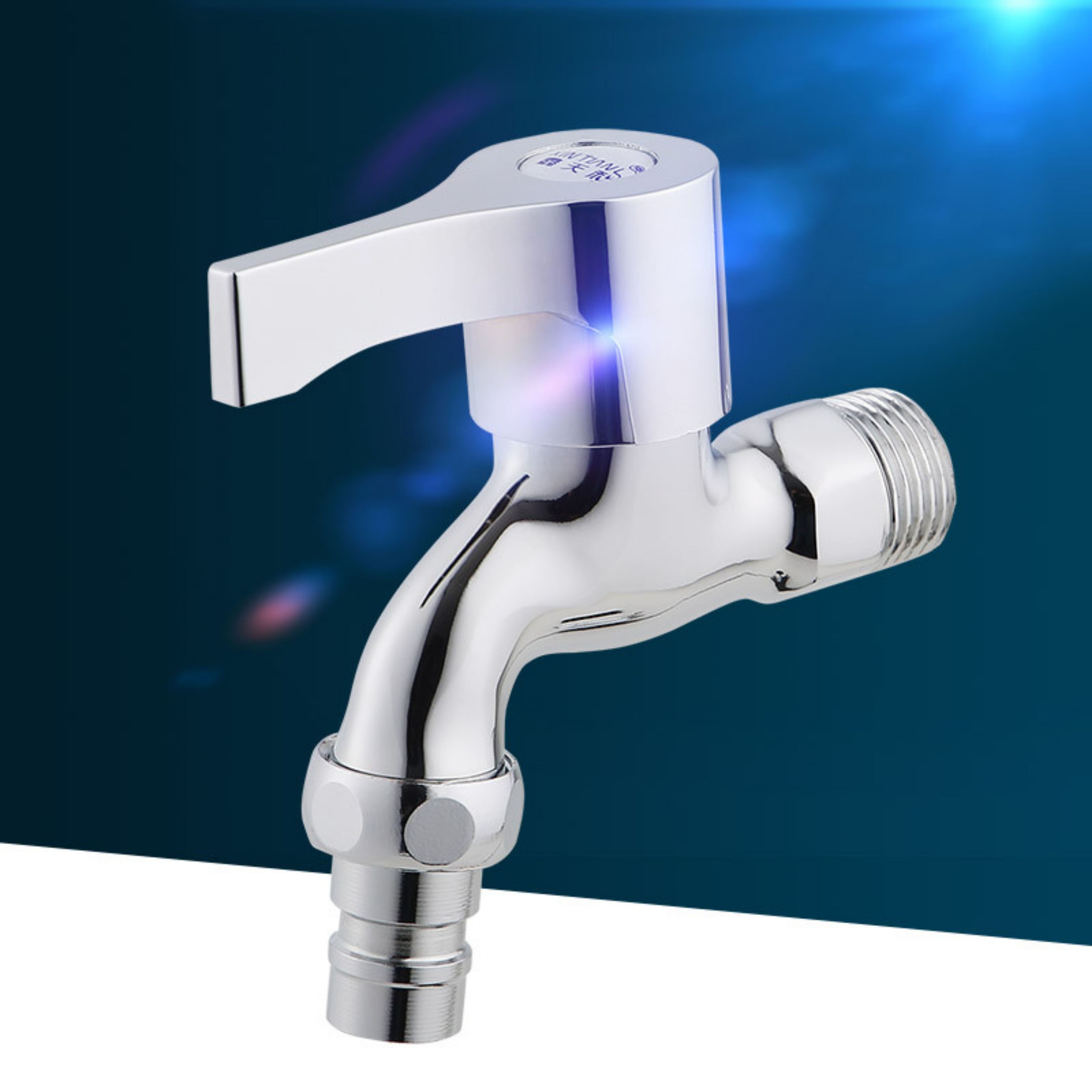 Water Tap Bib Tap Two Way Tap Bathroom Faucet Kepala Paip Double ...