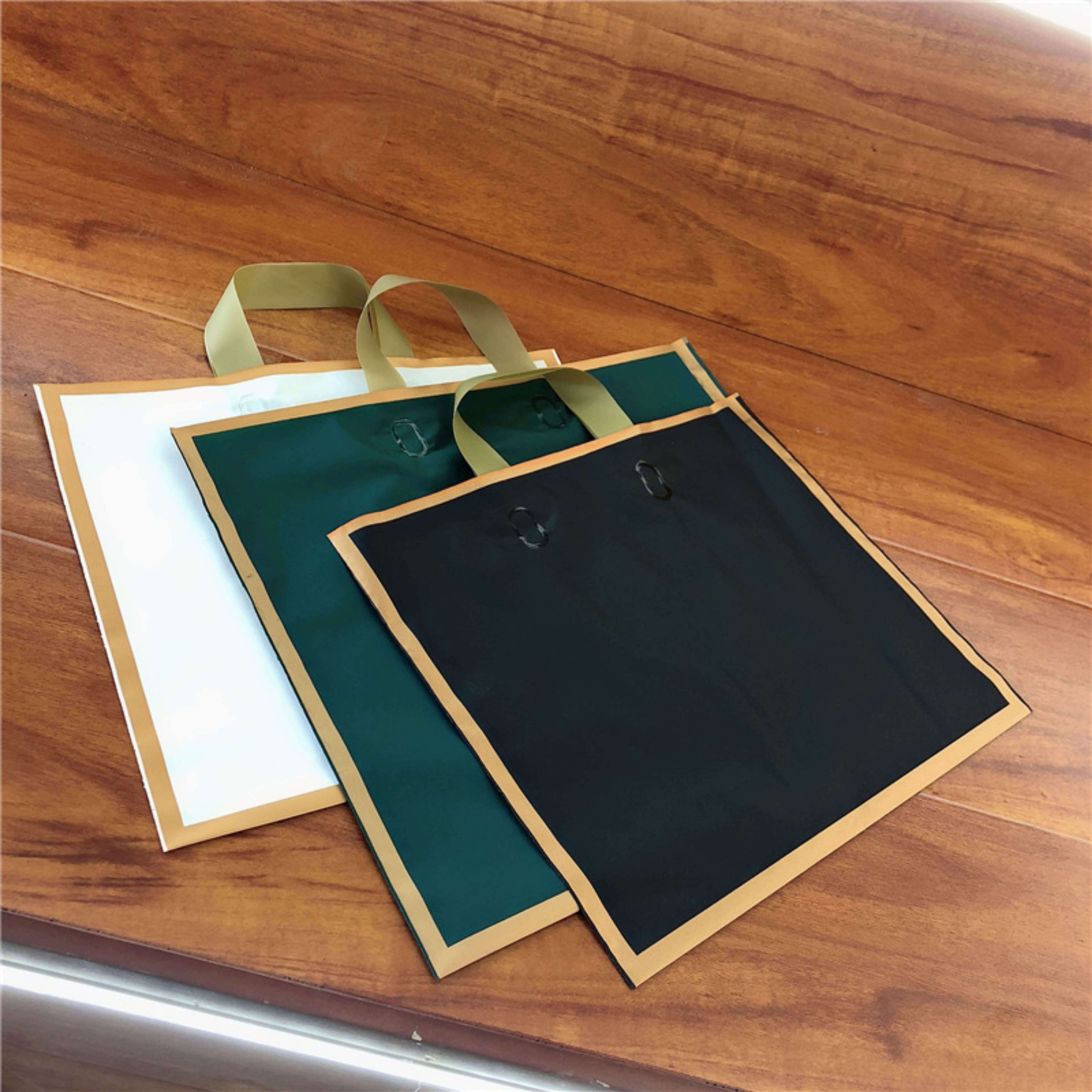 (1PCS) Premium Quality Frame Line Plastic Bag Plastik Bag Shopping Bag ...