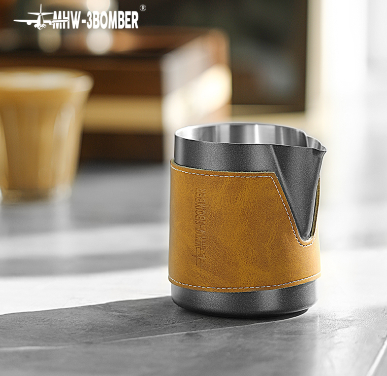 MHW 3BOMBER Milk Foam Jug Without Handle | 400ML | 450ML | 500ML ...