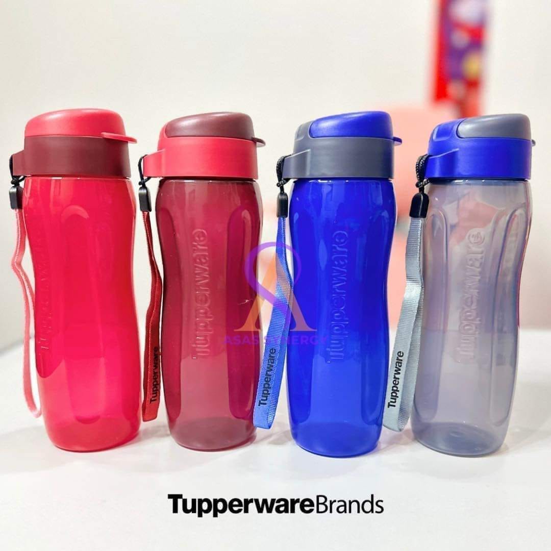 5 Jenis: Tupperware Slim Eco Bottles 1L/ 500ml tumbler (Pls Select ...
