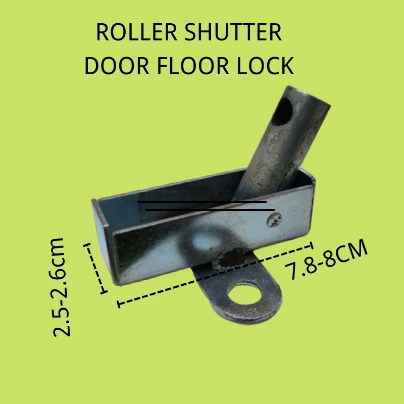 Roller shutter door floor lock / roller shutter ground lock / Floor lock | Shopee Malaysia