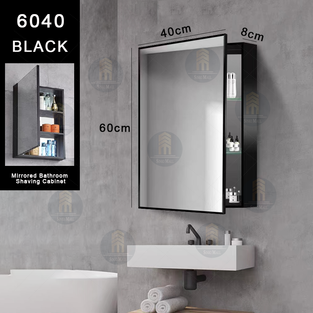 Mirror Box Bathroom basin Mirror box Aluminum | Shopee Malaysia