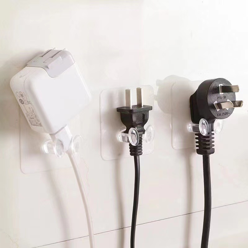 POWER CORD HOOK WALL HOOK SELF ADHESIVE HOOK SOCKET HOOK SCREW HOOK ...