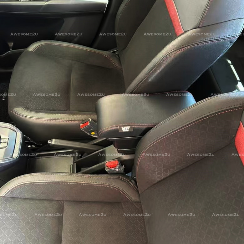 Awesome2u Perodua New Axia 2023-2024 Car Arm Rest Box Console Storage ...