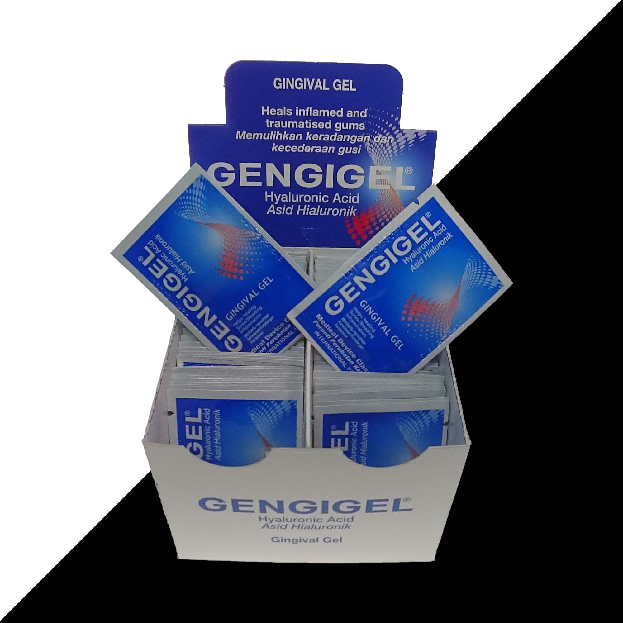 Gengigel® 1ml Gingiva Gel Oral Gel Ulcer (Hyaluronic Acid) Gingivitis ...