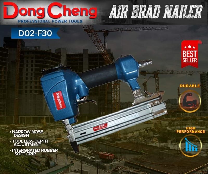 Dongcheng Air Nail Gun F1022J DF30 DF50 Air Staple Gun | Shopee Malaysia