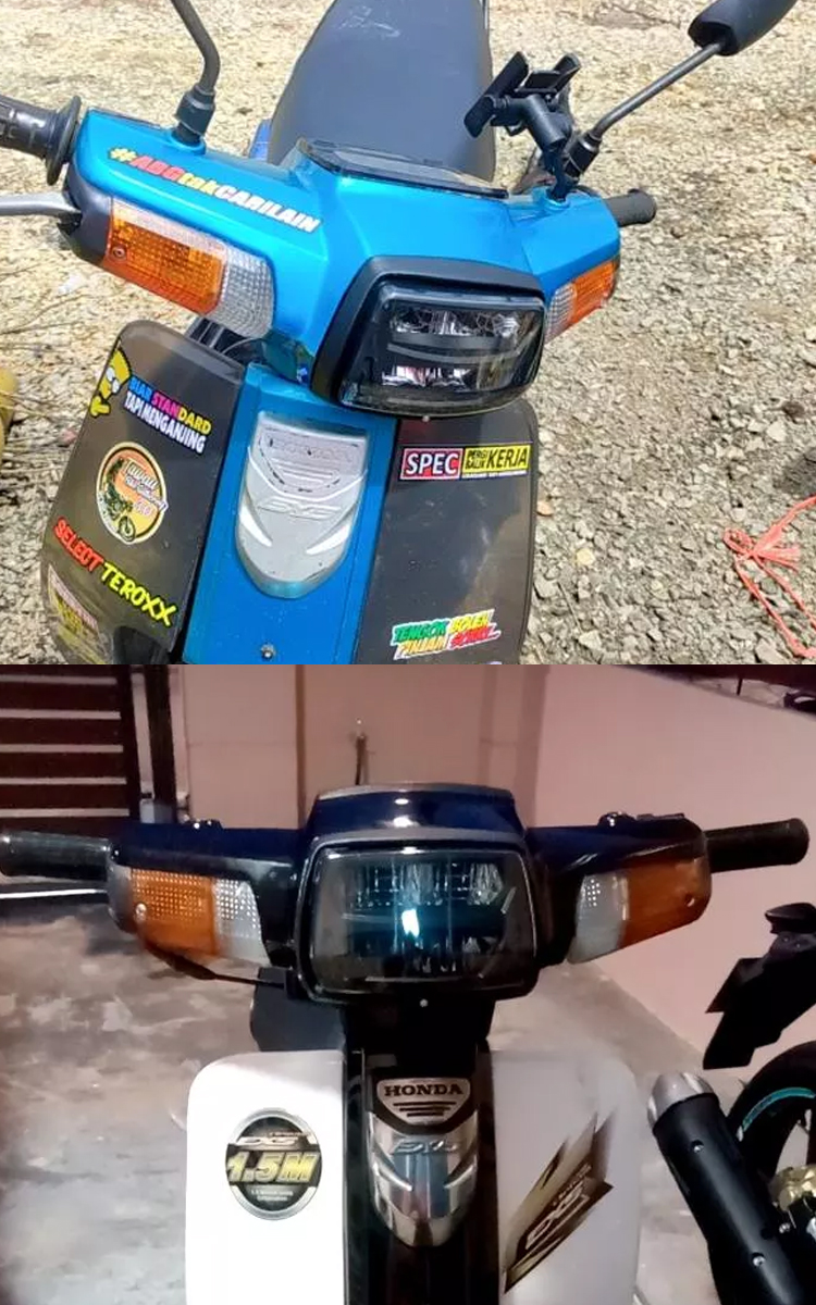 HONDA EX5 HEADLAMP LED EX5 HIGH POWER DREAM HEAD LAMP EX5 LED LAMPU ...