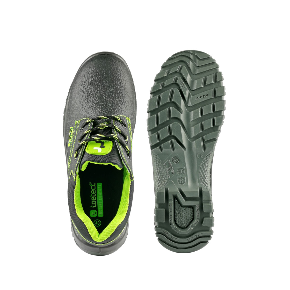 Toetect Men Low Cut Safety Shoe Toe-SR1008 | Shopee Malaysia