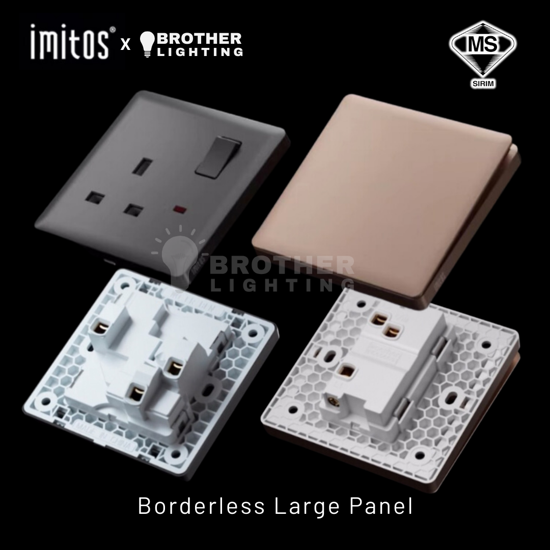 [SIRIM] Grey imitos BR Series / Retouch Ultra Rimless Switch Suis ...