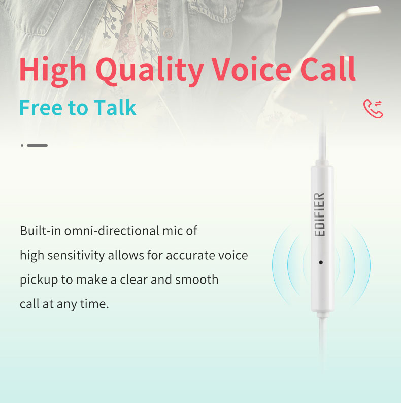 Edifier P180 Plus Wired Earphone with Built in Mic | AUX | In-line ...