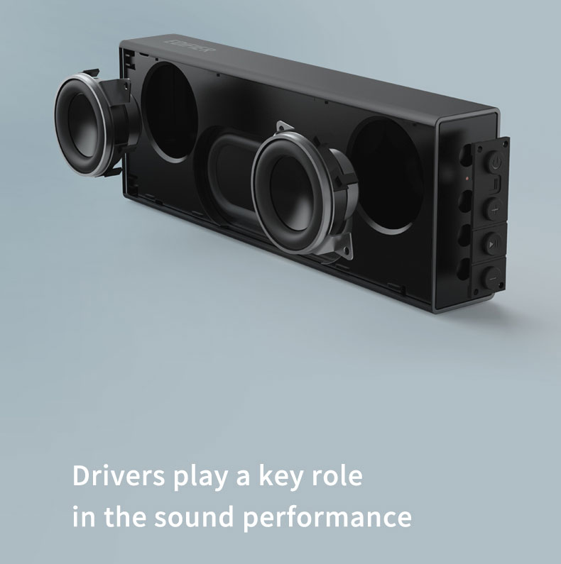 Edifier MP120 Portable Speaker - Bluetooth V5.0 | Aluminium Body ...