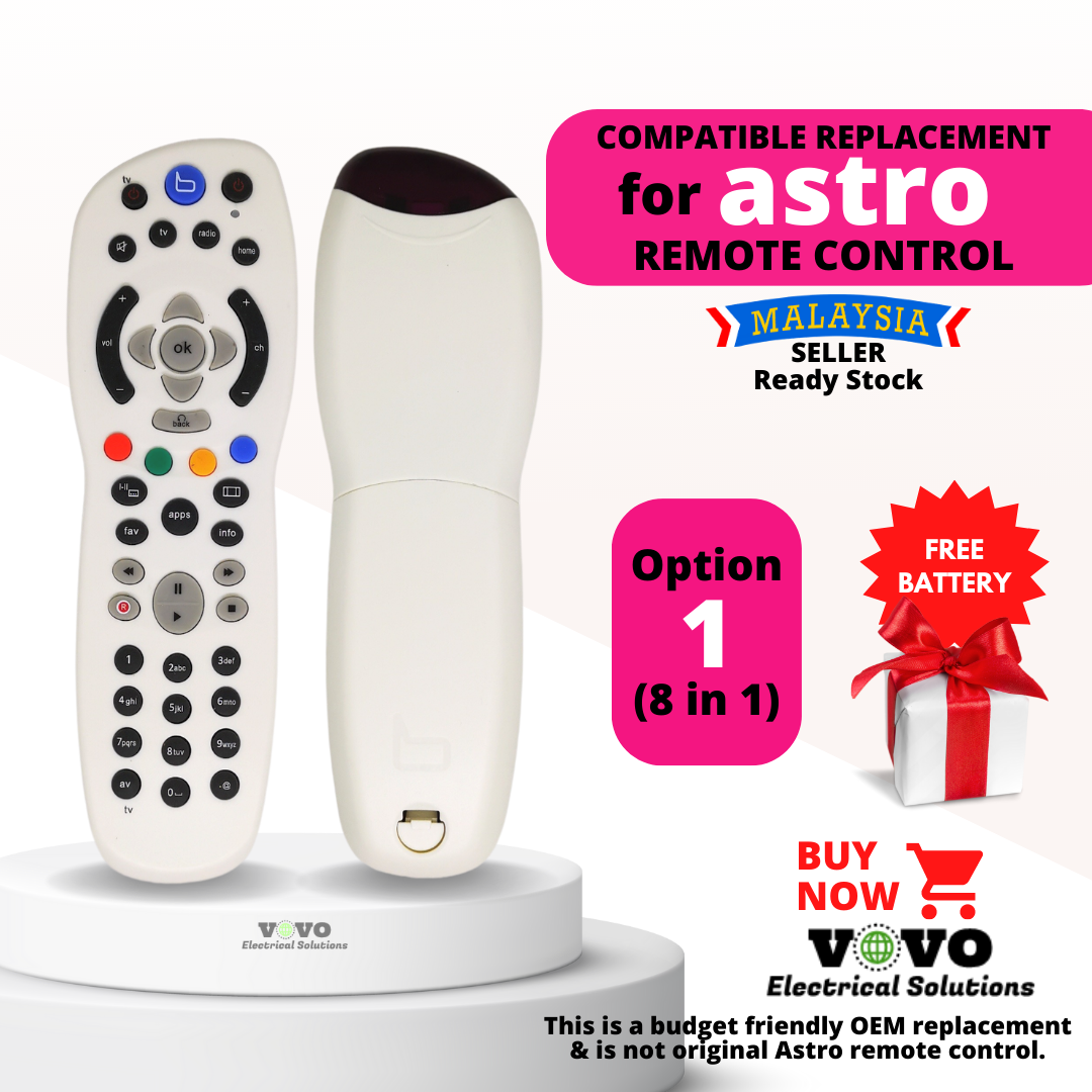 ASTRO Compatible Replacement Remote Control Beyond PVR Ultra Ulti Njoi ...