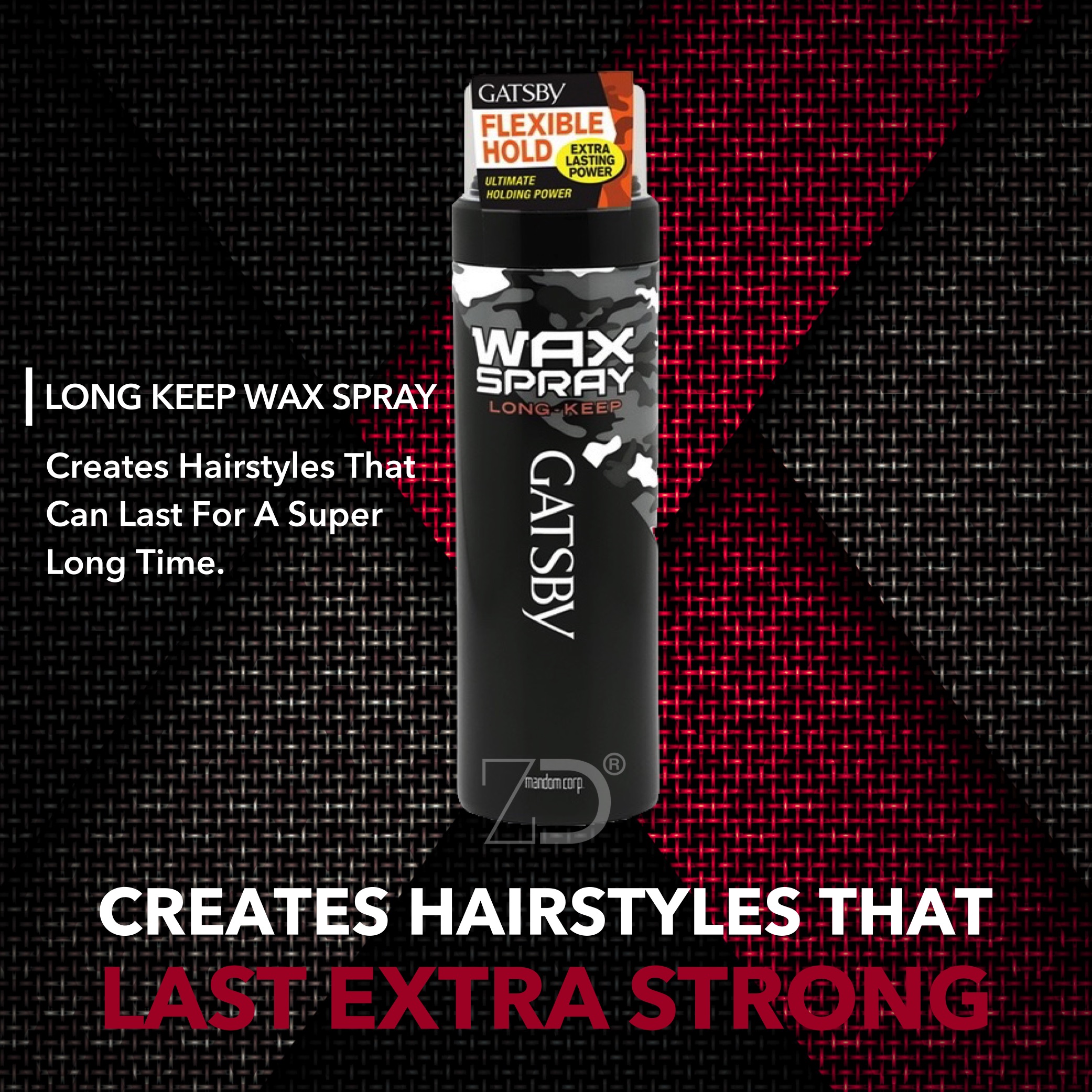 GATSBY Moving Lock Spray 170g/Set & Keep Spray Super Hard 180g/Gel ...