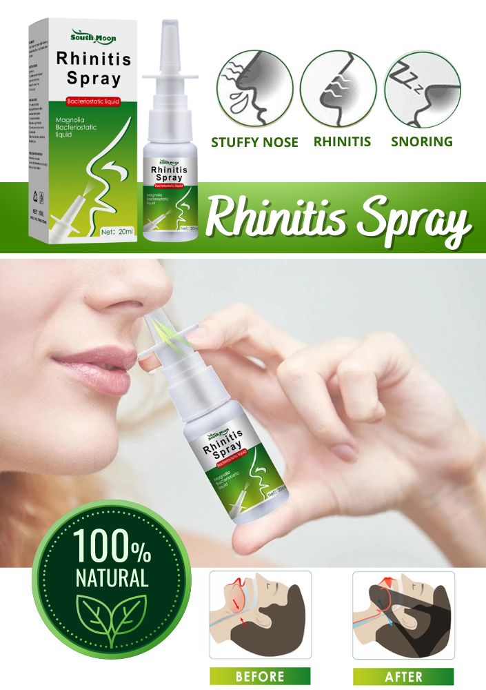 20mL Rhinitis Spray 鼻炎喷雾 Ubat Resdung Nasal Spray Sinus Hidung ...