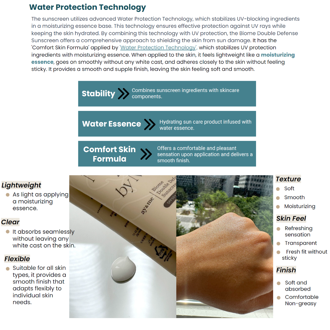 Axis-Y Complete No Stress Physical Sunscreen V3 (New Version) / Biome ...