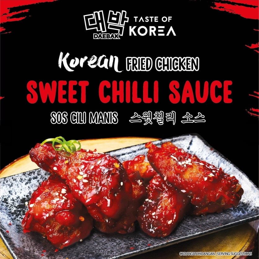 Mamee Daebak Korean Fried Chicken Sweet Chili Soy Garlic Sauce 1kg ...
