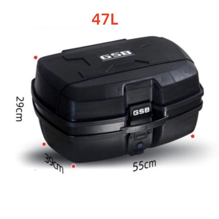 Box GSB 35L/47L Motorcycle Box Lc135 Motorcycle Box Storage Top Box ...