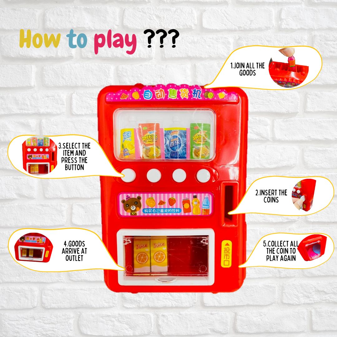 Vending Machine Toys For Kids Girl birthday gift boys girls mainan ...