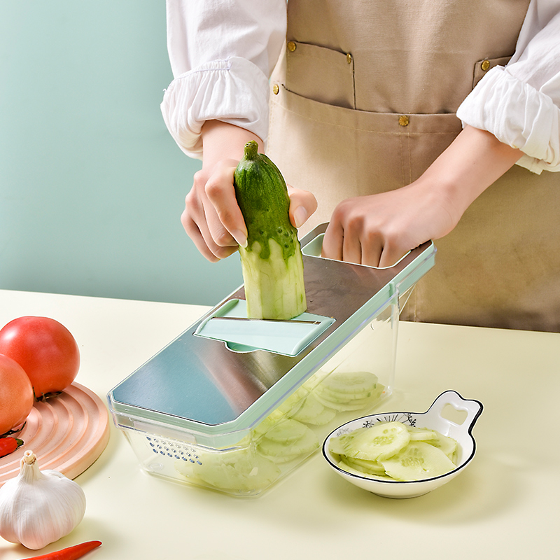 New 8in1 Multifunction Slicer for Kitchen Vegetable Chopper Mandoline ...