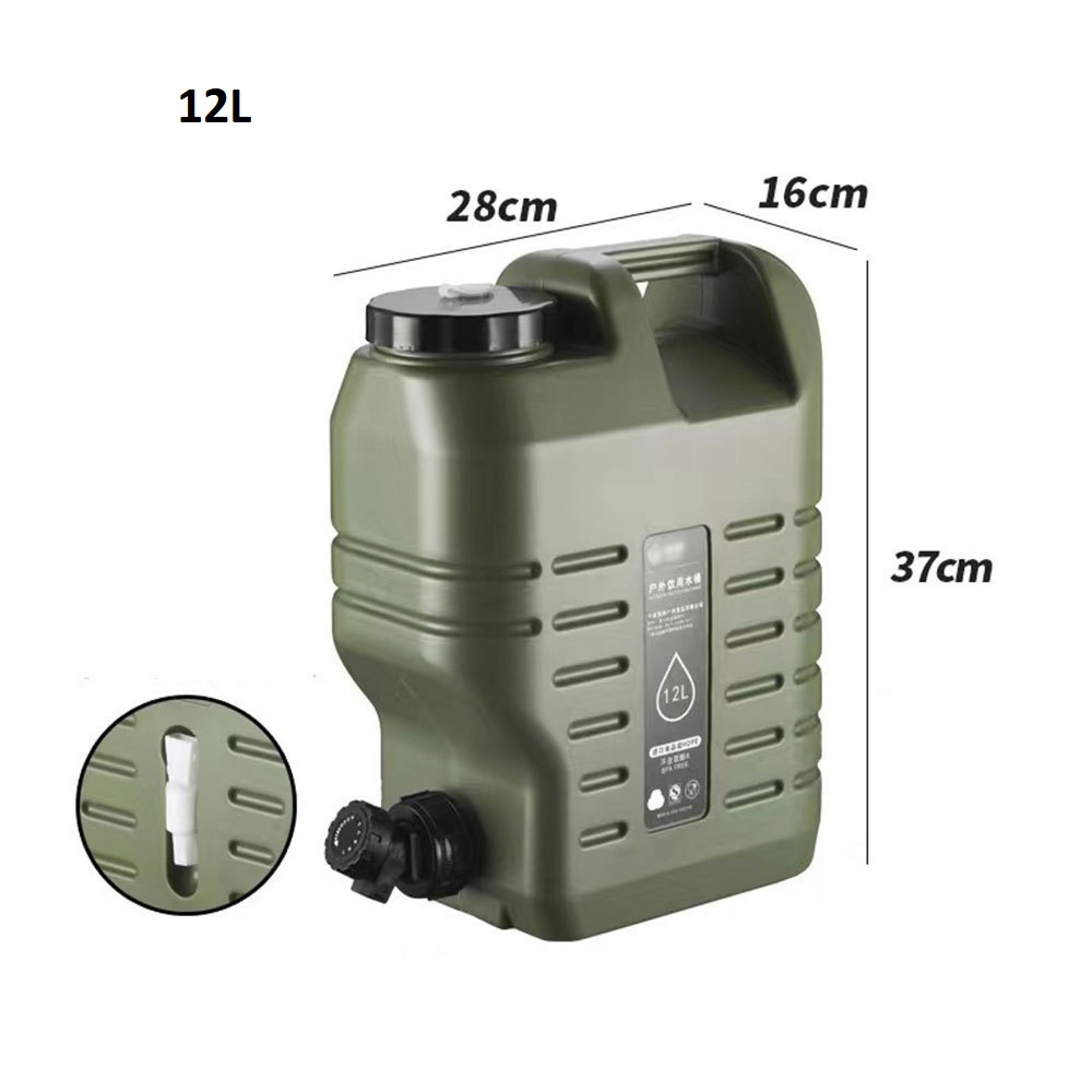 10L/12L/18L/25L Portable Outdoor Water Barrel/Drinking Water Bucket ...