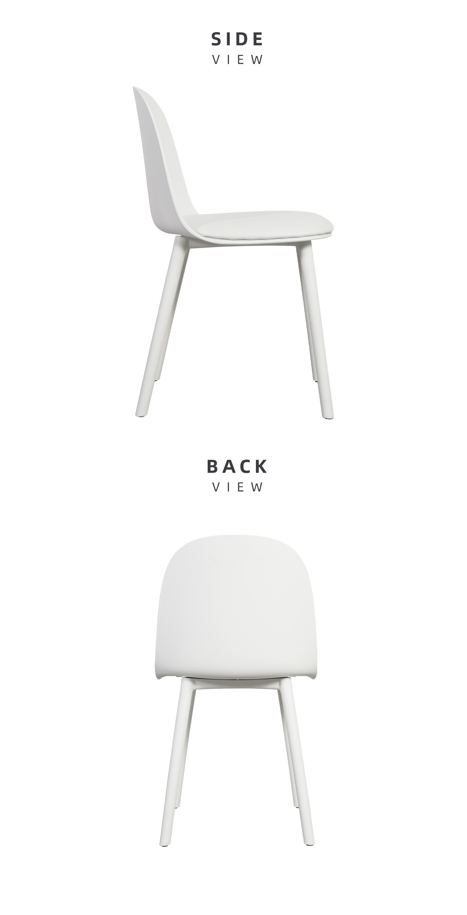 KitchenZ 2PCS/4PCS Dining Chair Kerusi Makan with / without armrest /PU ...