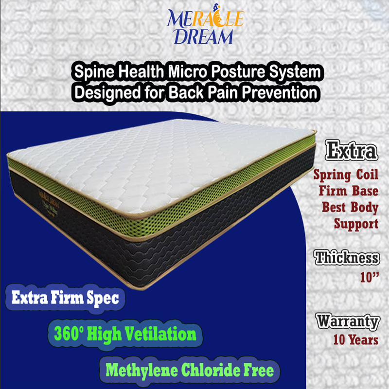 Mattress Spine Wellness-Tilam Spring Meracle Dream-Chiropratic Health ...