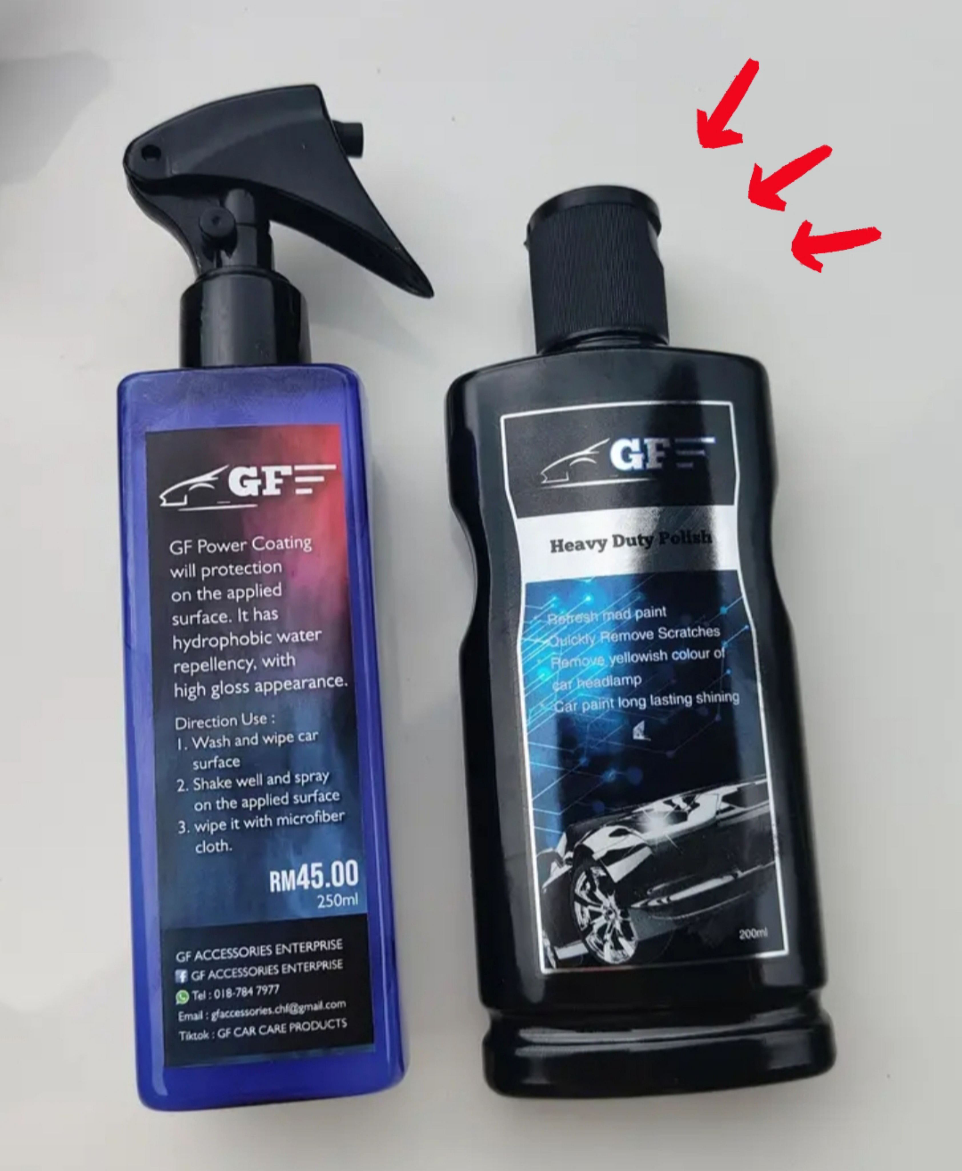 GF HEAVY DUTY POLISH 200ML ( HILANGKAN CAT MATI DAN KUSAM ) | Shopee ...