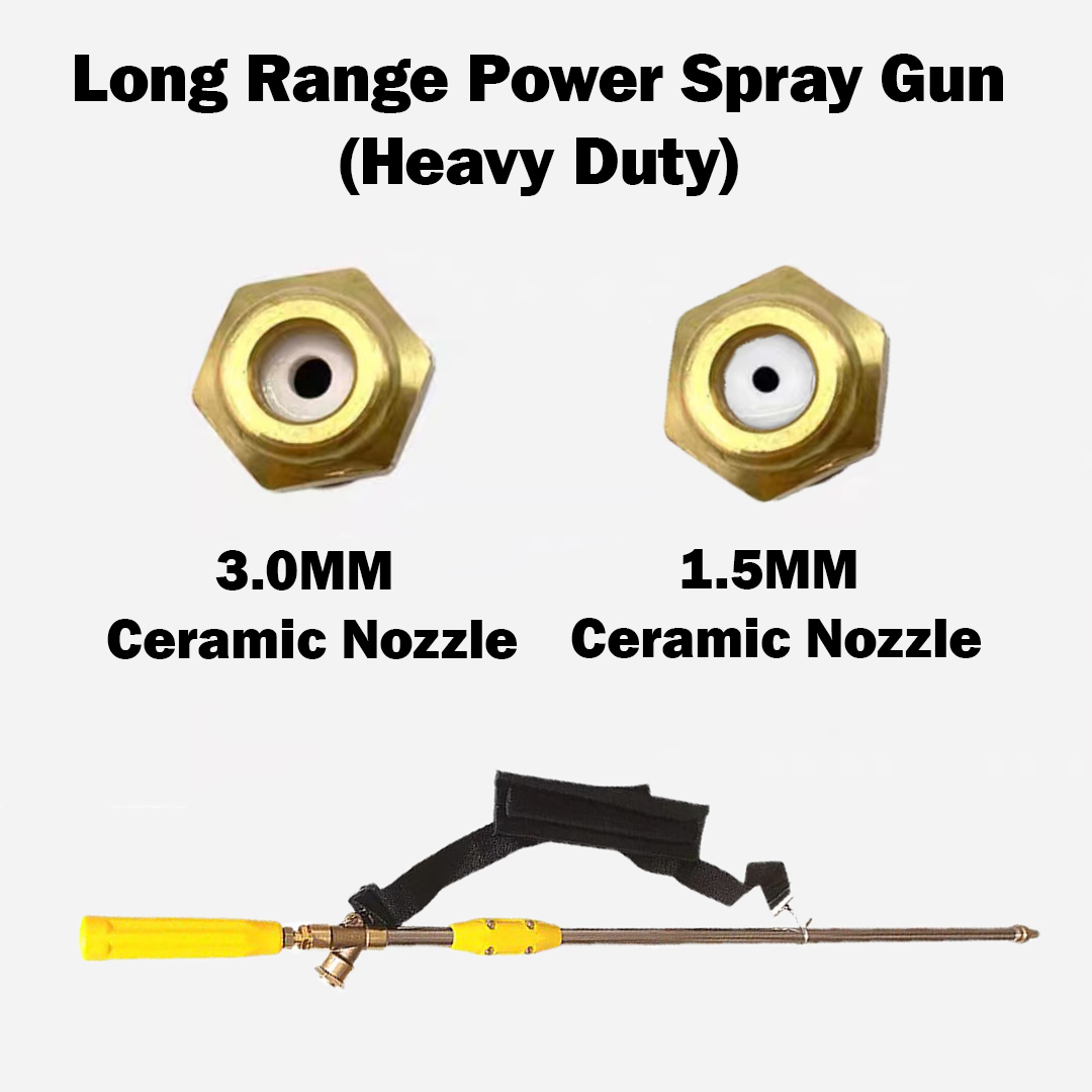 Long Range Power Sprayer Gun High Pressure Power Spray Gun Durian Spray ...