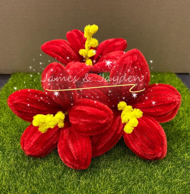 [Pcs] Bunga / Bunga Raya / Bunga Merdeka / Flower / Hibiscus Flower ...