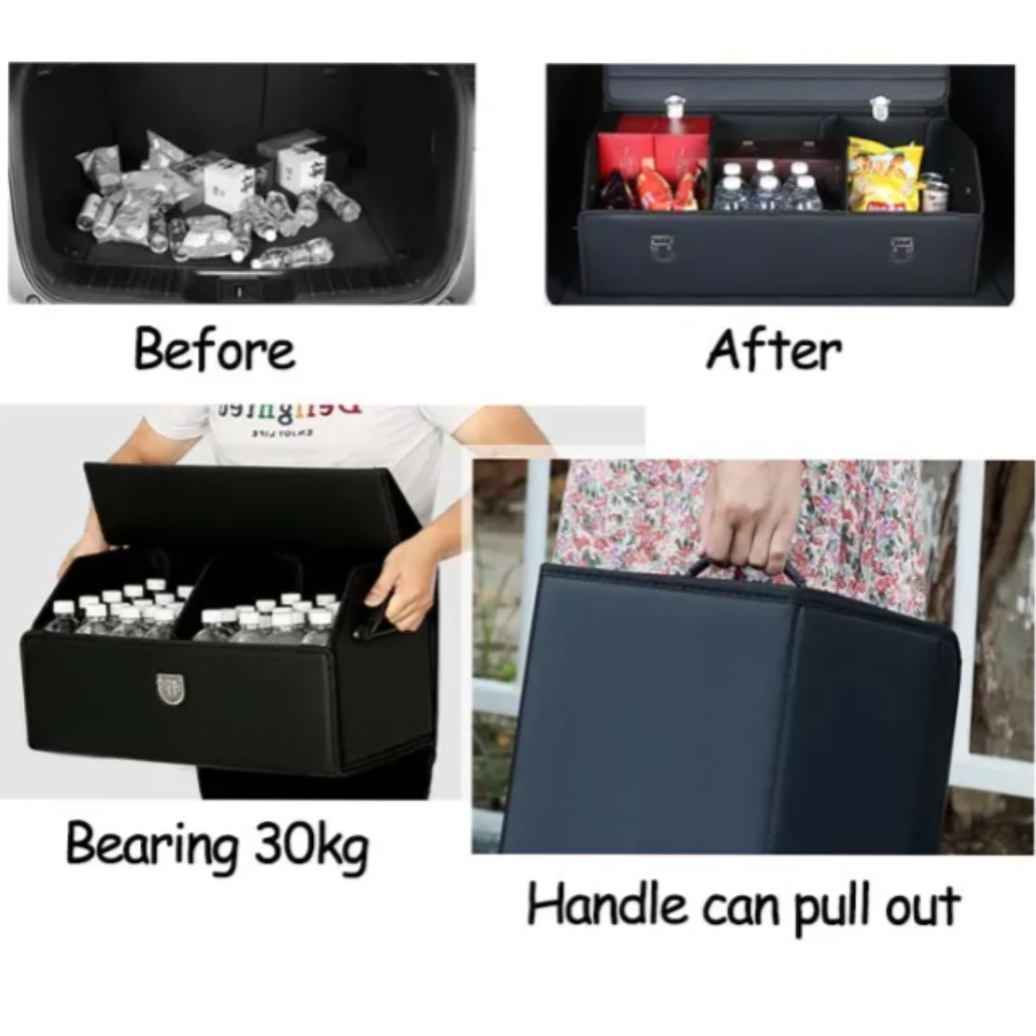Bezza Axia Alza Ativa X70 X50 Saga Flx City Exora Car Trunk Storage Box ...