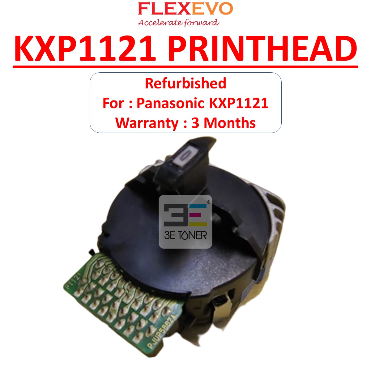 Refurbished Panasonic Printhead for dotmatrix KXP-1121 KXP1121 P1121 ...