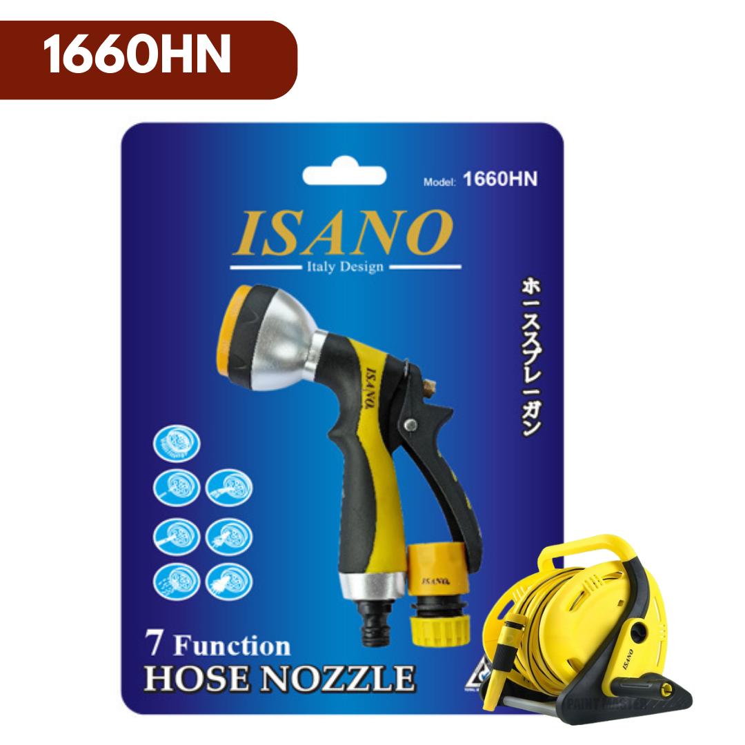 Isano IHR7720 Compact 20m Garden Hose Reel /Free Standing & Wall ...